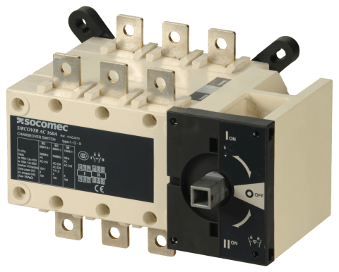 41AC3016 - Manual Transfer switch SIRCOVER 3P 160A Front Operation