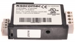 48250094 - Module 2 entrées / 2 sorties pour DIRIS A30/41 - SOCOMEC