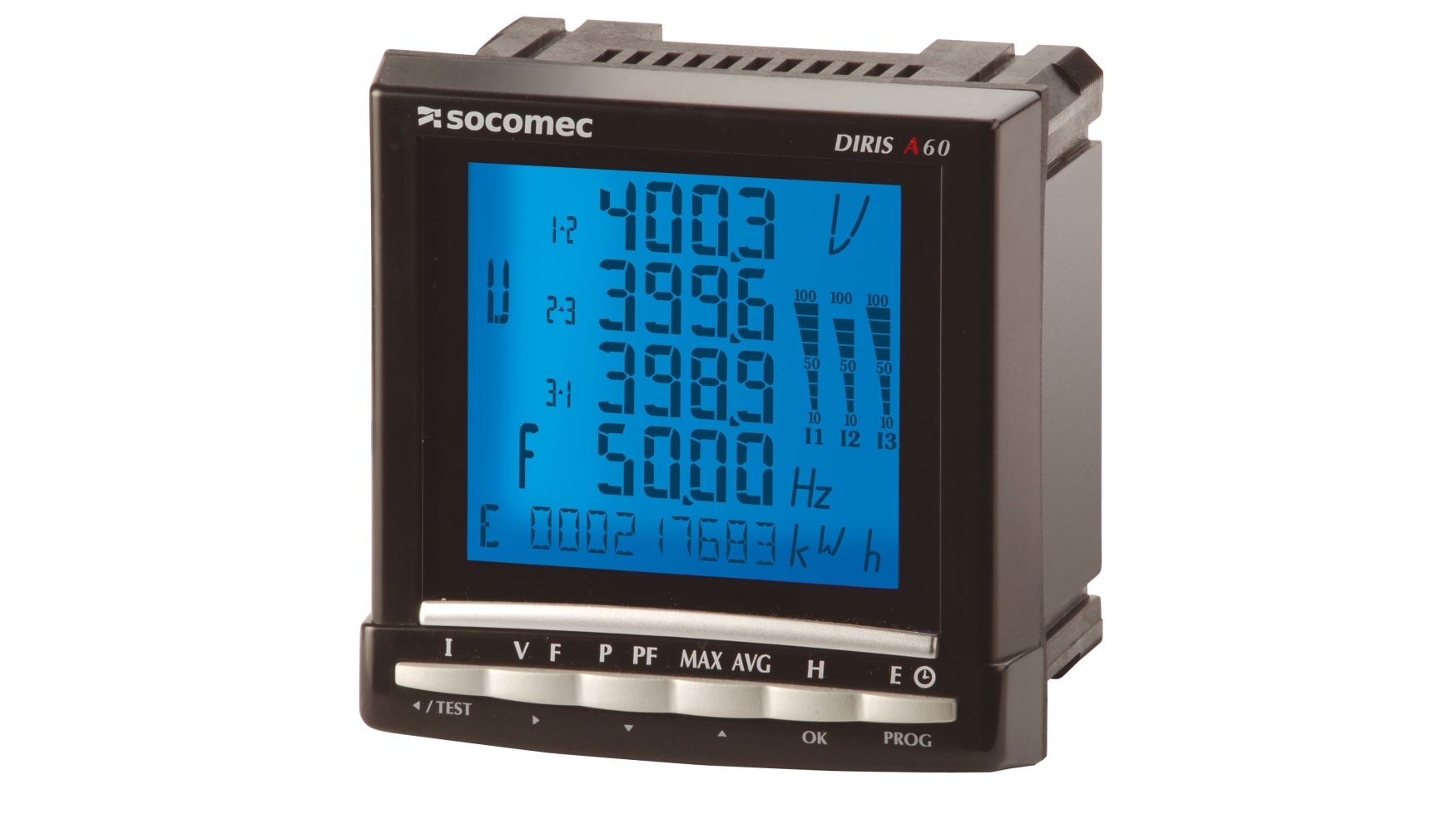 48250207 - SOCOMEC - Centrale de mesure multifonction DIRIS A60 110 ...