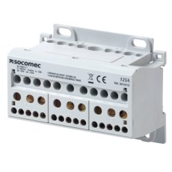 54114112 - Multi-pole distribution CD 125A 4P aluminium - SOCOMEC