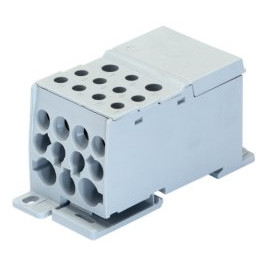 54111025 - Single-pole distribution blocks 250/250A IEC aluminium - SOCOMEC